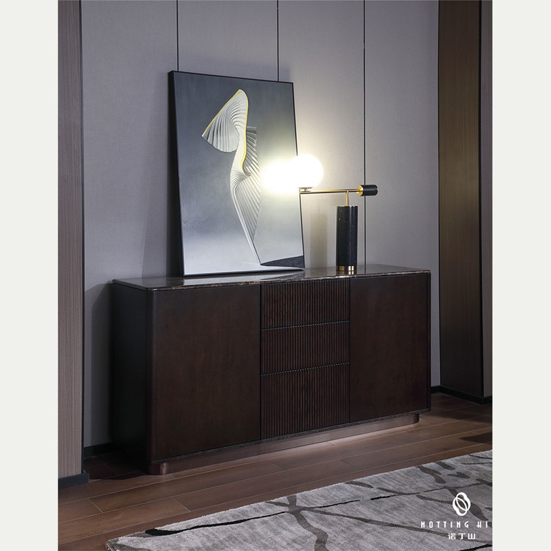 China Media Console with Natural Marble Top Manufacturer and Product ...